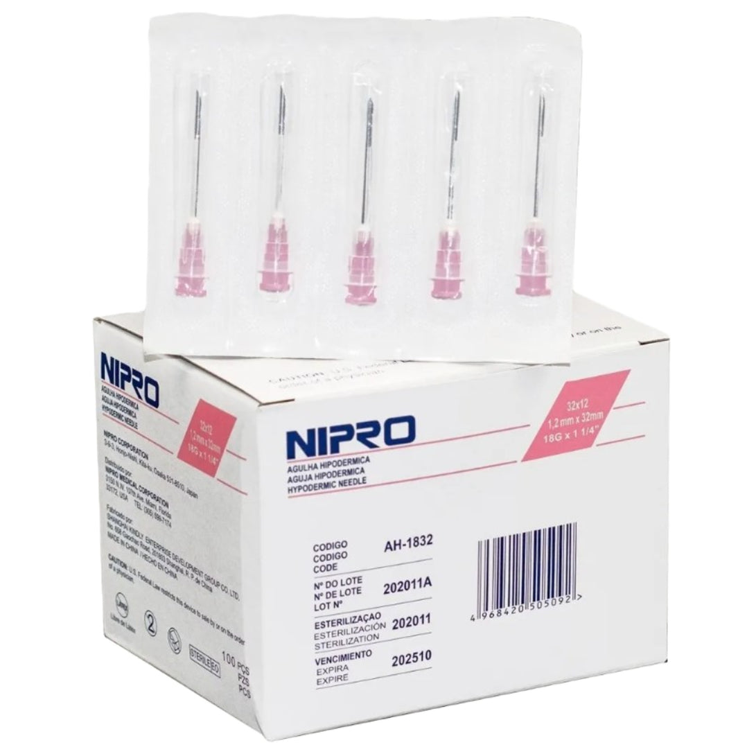 Agujas hipodérmicas NIPRO - ECOMPANY