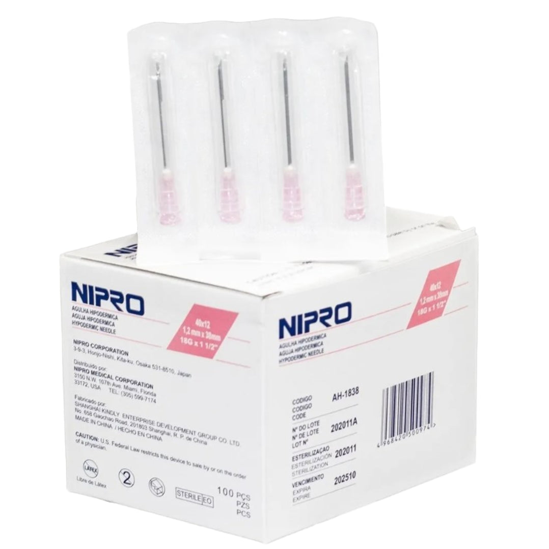 Agujas hipodérmicas NIPRO - ECOMPANY