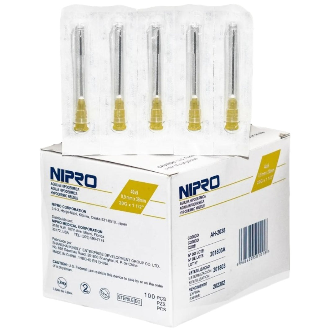 Agujas hipodérmicas NIPRO - ECOMPANY