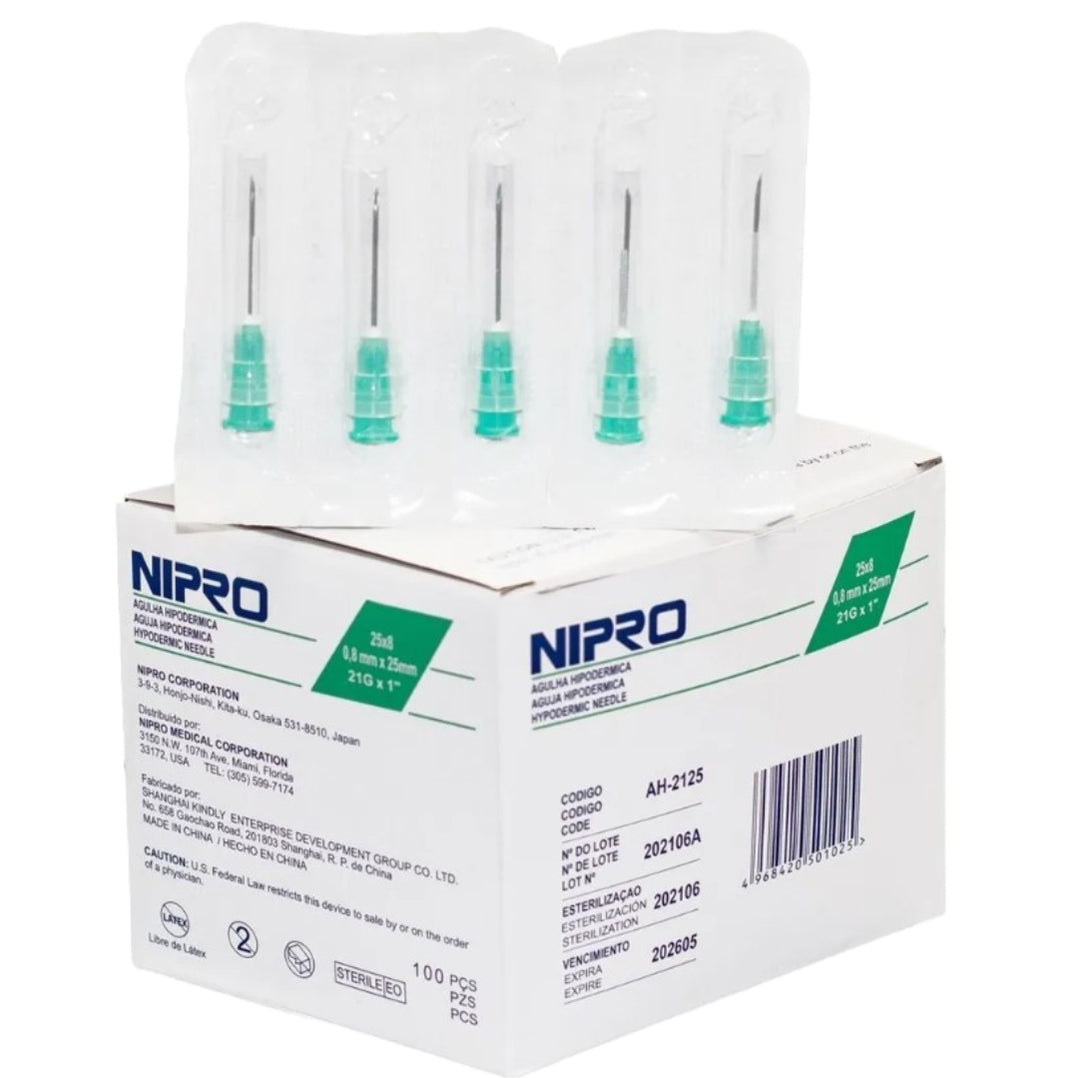 Agujas hipodérmicas NIPRO - ECOMPANY