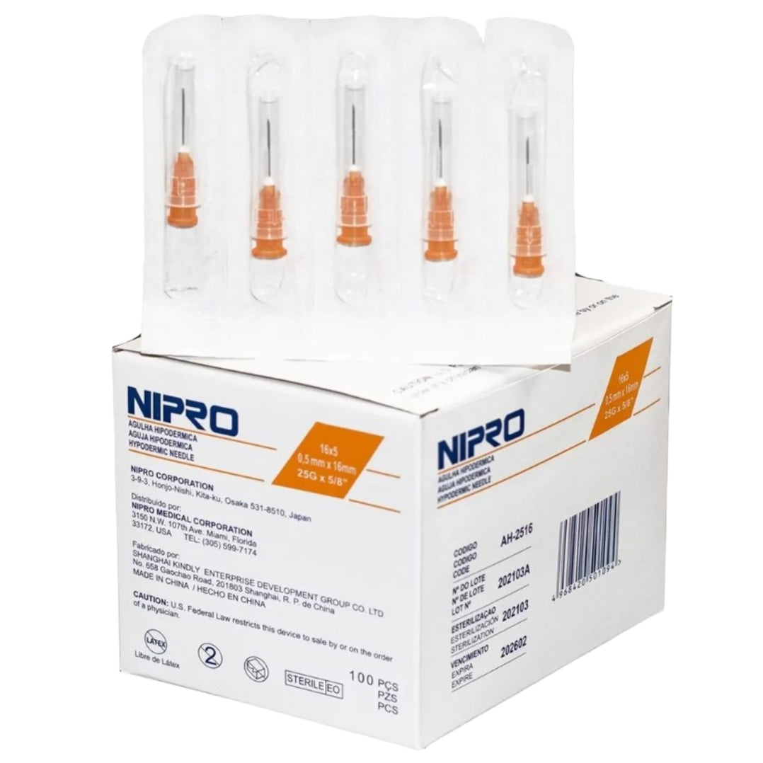 Agujas hipodérmicas NIPRO - ECOMPANY